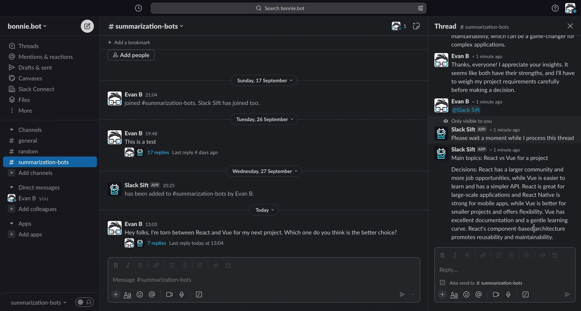 Slacksift | Simplify your Slack thread experience Slacksift | Simplify your Slack thread experience